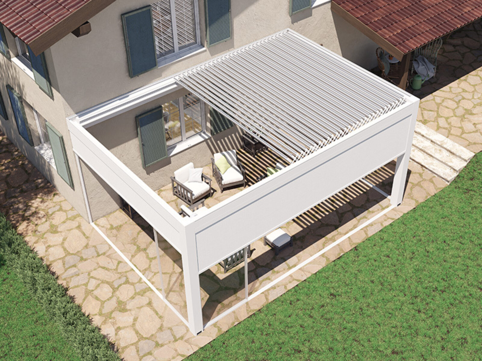 Pergola Bioclimatica Taylor Lux - Belle Pergole: Design Esclusivo per ...